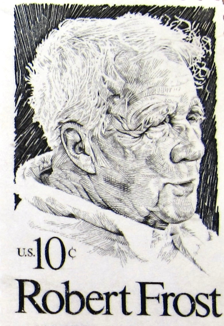 10 Robert Frost Postage Stamps Unused Vintage Poet Stamps for Mailing ...