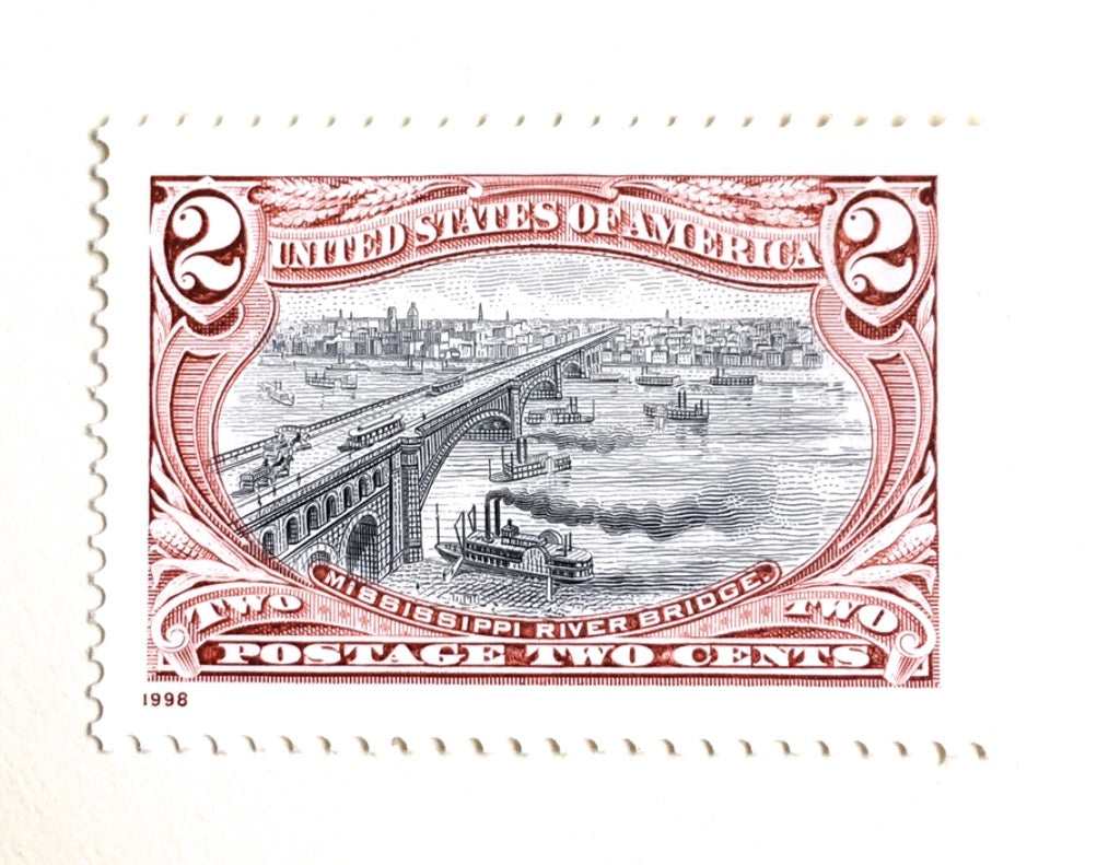 10 Steamboat Stamps Unused Riverboat Postage Stamps for Mailing ...