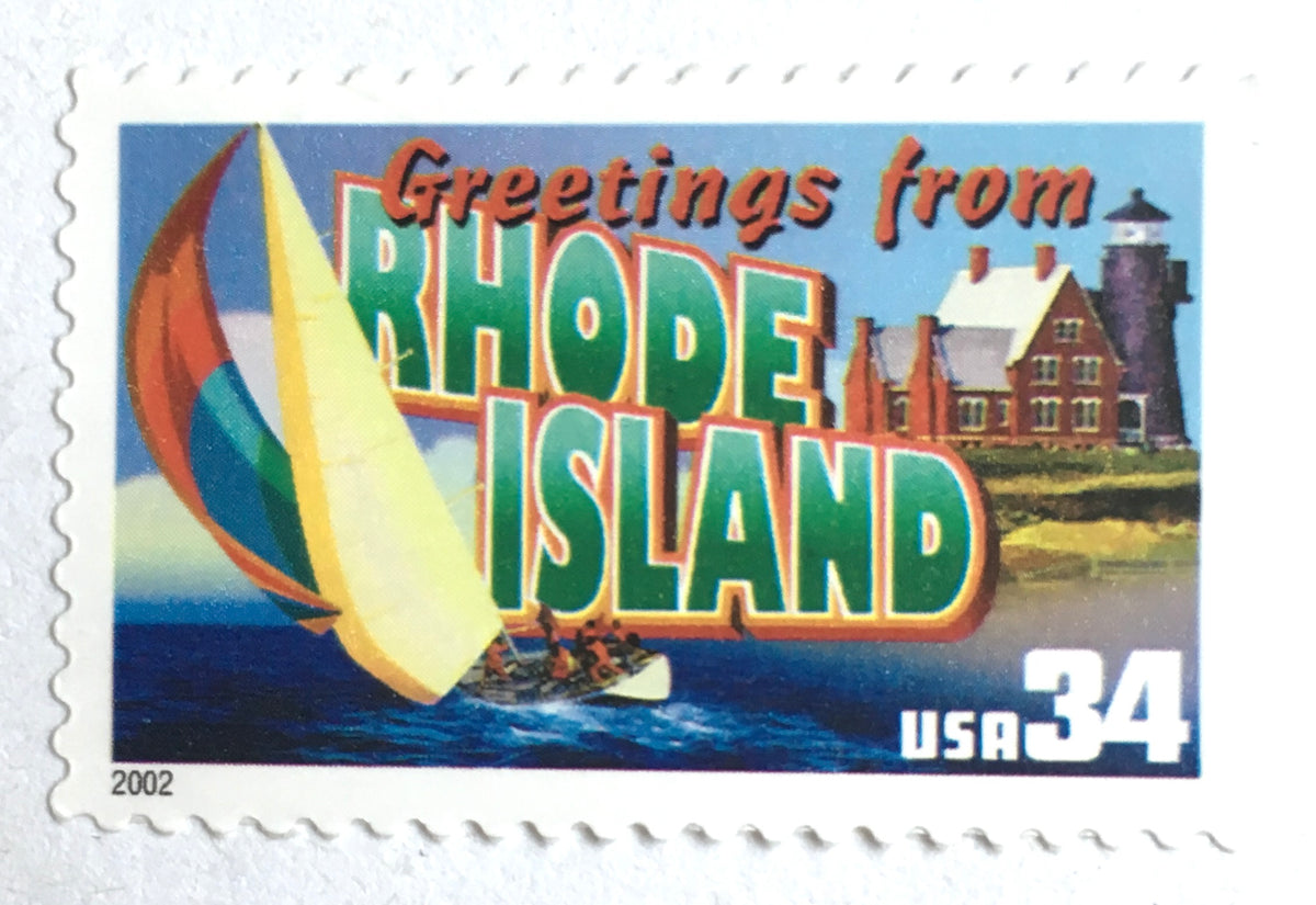 10 Rhode Island Stamps Vintage Sailing Postage for Mailing – Edelweiss Post