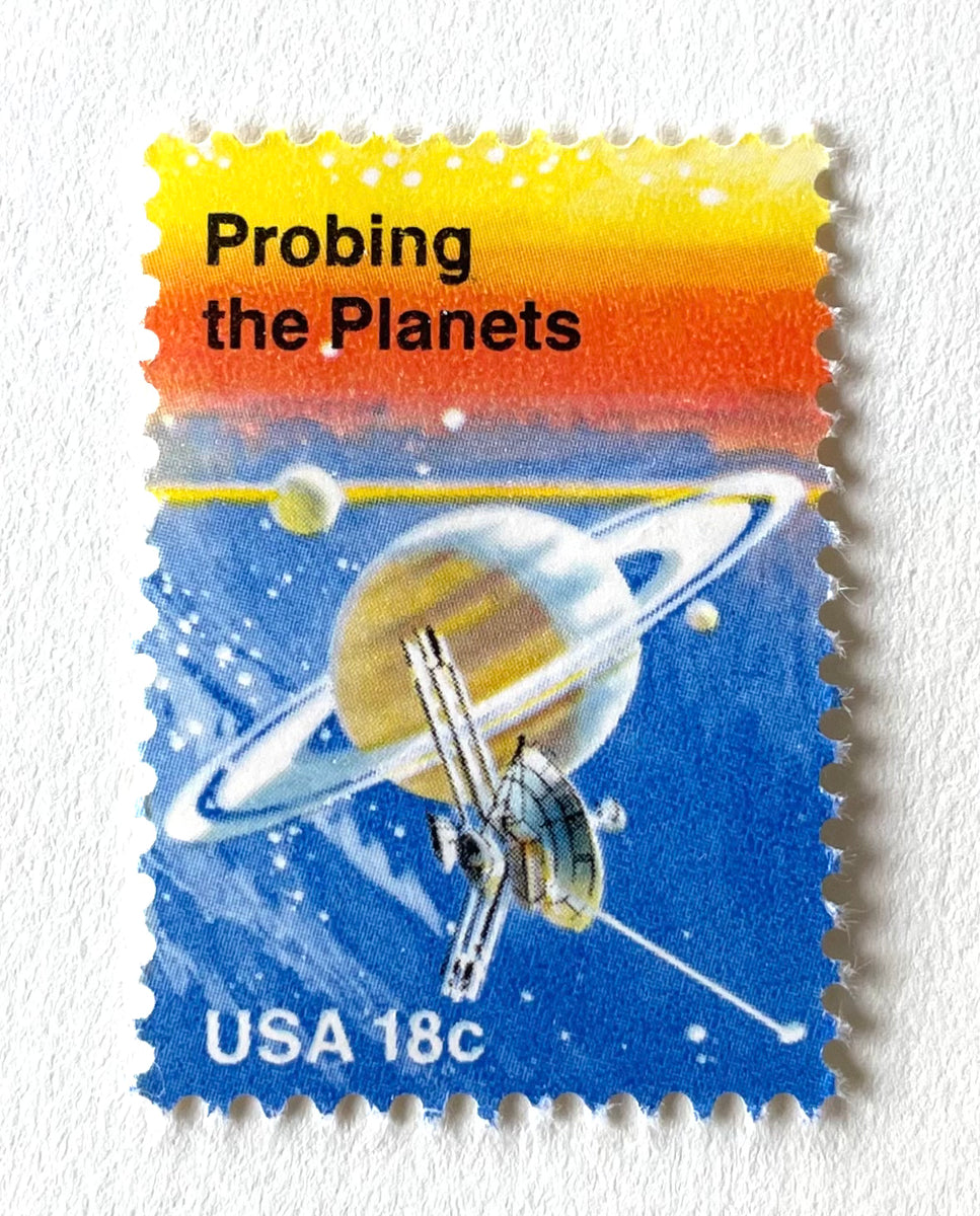 20 Saturn Postage Stamps Vintage Unused Space Postage for Mailing ...