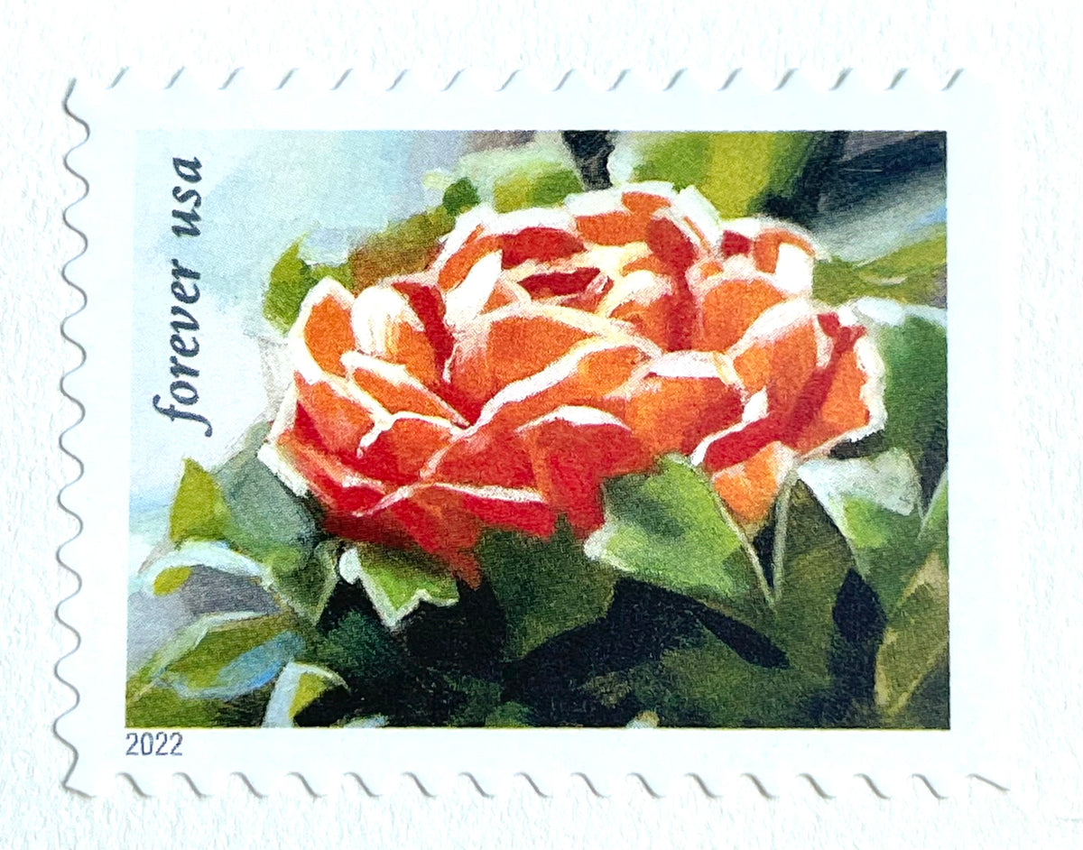 10 Ranunculus Forever Stamps Unused Flower Postage Stamps for Mailing ...