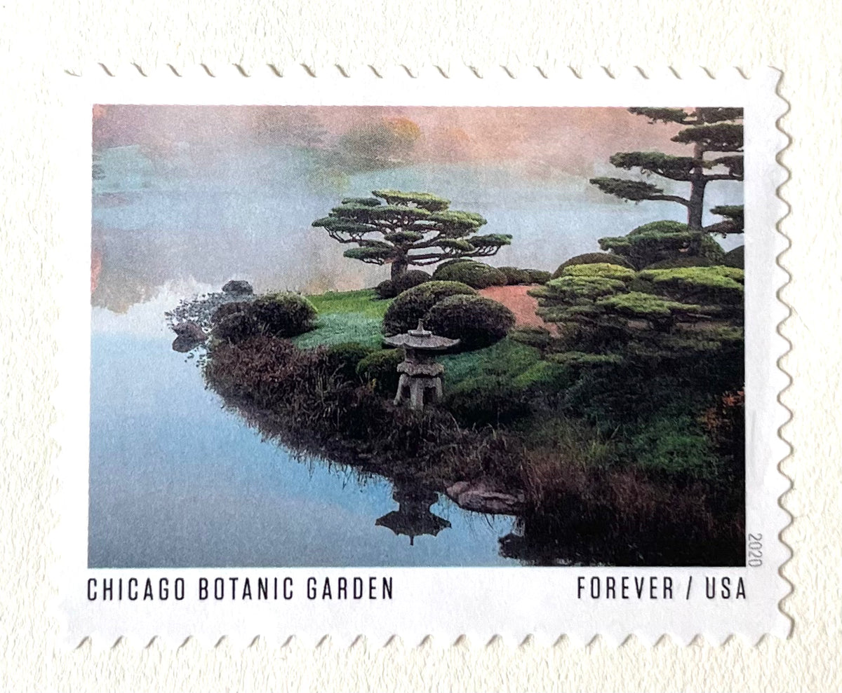 10 Chicago Botanic Garden Forever Stamps Unused Postage for Mailing ...