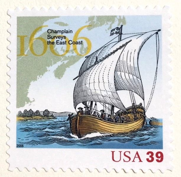 10 Vintage Sailing Ship Stamps Nautical Postage Stamps for Mailing ...