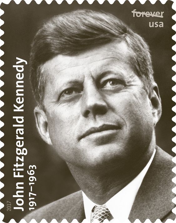 10 JFK Forever Stamps Unused John F Kennedy Postage Stamps for Mailing ...
