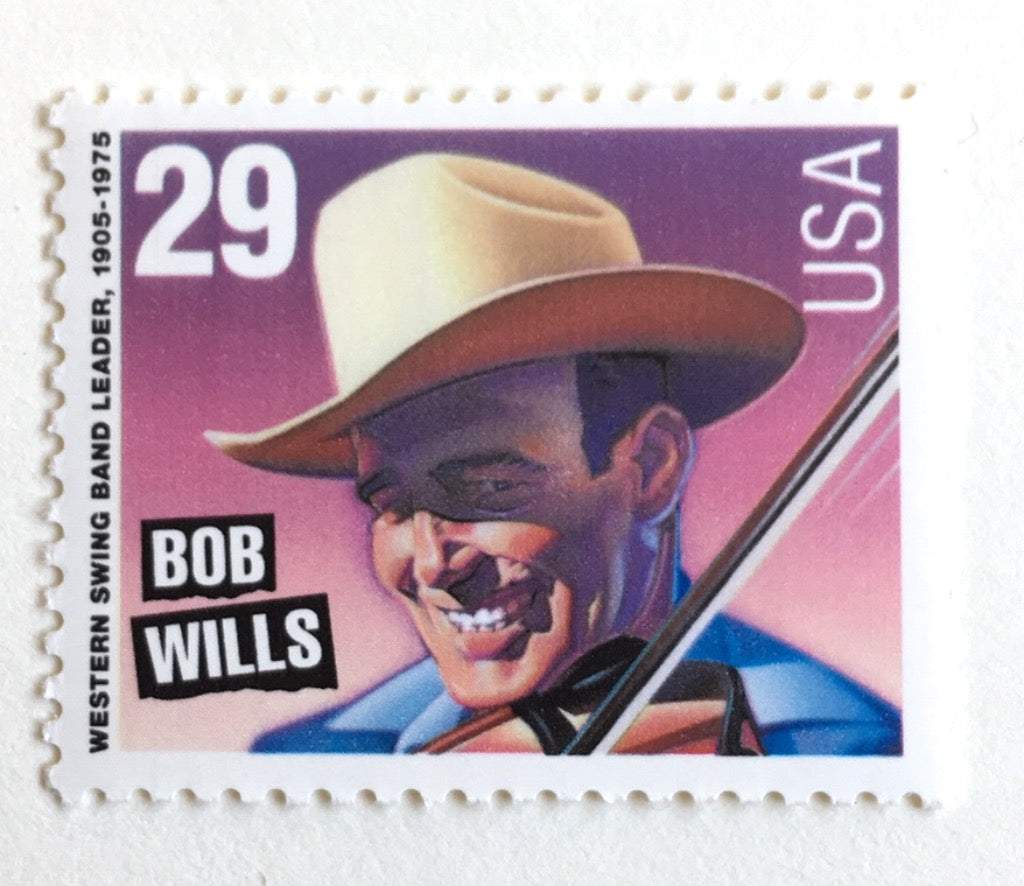 10 Cowboy Fiddler Stamps Vintage Pink Postage for Mailing – Edelweiss Post