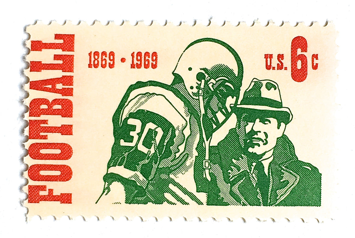 10 Vintage Football Postage Stamps Unused for Mailing – Edelweiss Post