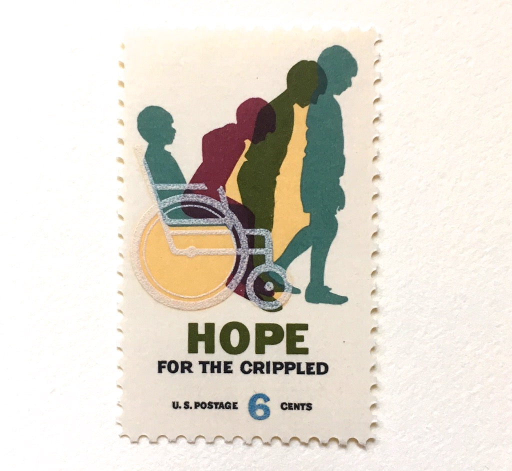 10 Vintage Hope for the Crippled Postage Stamps for Mailing – Edelweiss ...