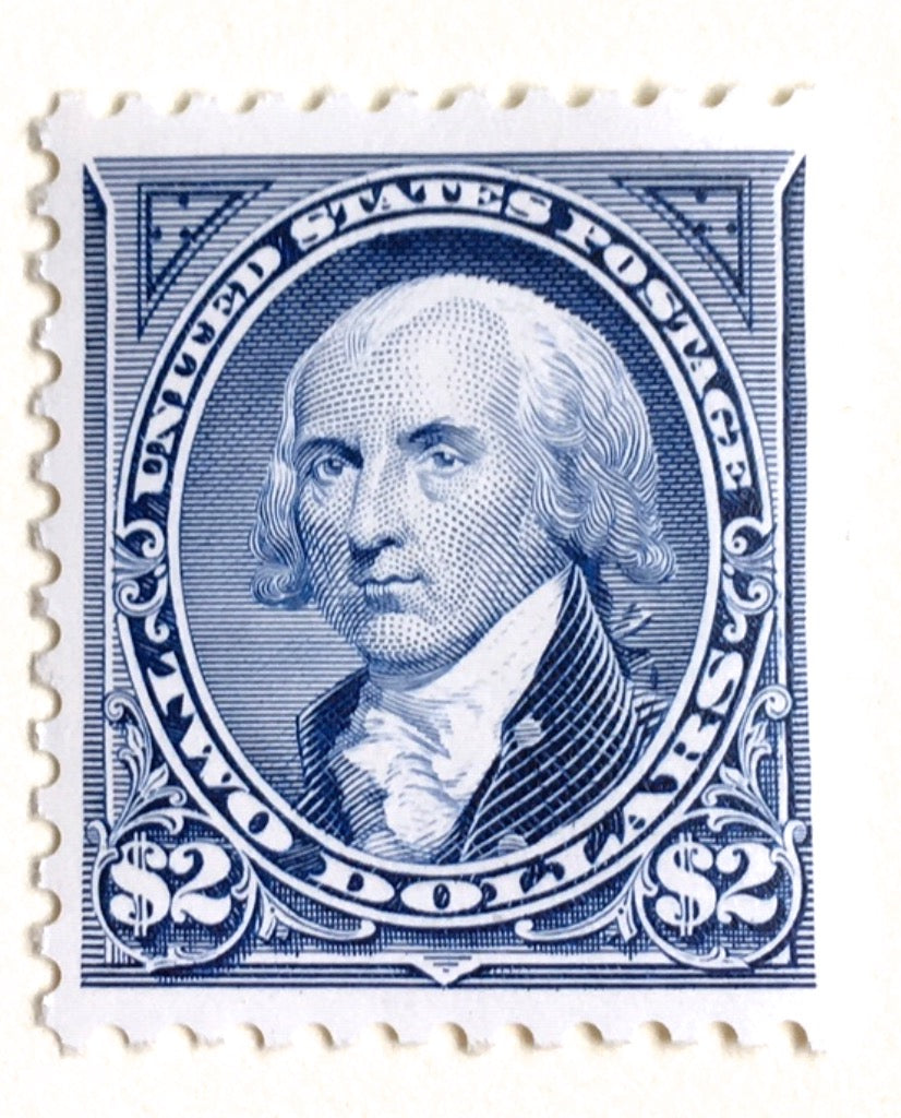 10 Vintage $2.00 Postage Blue High Denomination Stamps For Mailing Wed ...