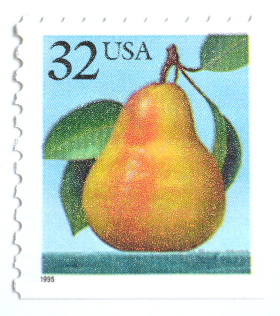 10 Pear Postage Stamps Vintage Unused 32 Cent Pear Stamps for Mailing ...