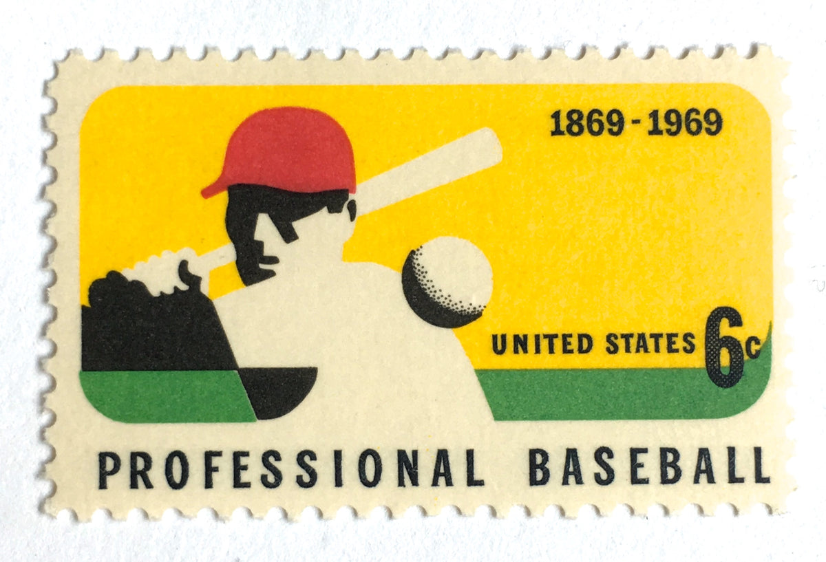 10 Baseball Stamps Vintage Unused Baseball Player Postage Stamps for M ...